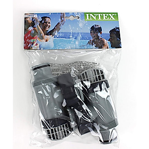 Intex Above Ground Plunger Valves with Gaskets & Nuts Replacement Part (4 Pack)