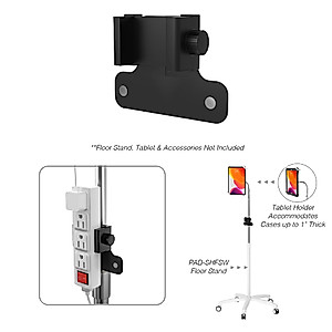CTA Digital ADD-BPCLAMP Add-on Power Strip Clamp for CTA Digital Mobile Floor Stands