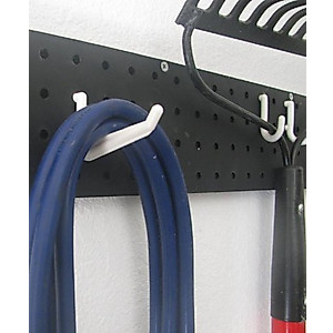 WallPeg Peg Rack Organize Garden Tools - Coat Rack - AM 24044BK