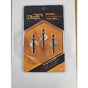 Wasp Boss SST 3 Blade Broadhead - 100 grain