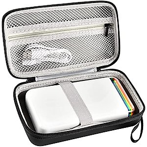 Case Compatible with Polaroid Hi-Print 9046 Bluetooth Connected 2x3 Pocket Photo Printer, Travel Pocket Picture Printer Organizer Holder Bag For Paper Cartridges and More Accessories(Box Only)