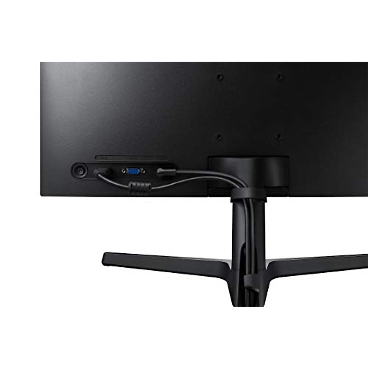 SAMSUNG 24" SR35 Series FHD 1080p Computer Monitor, 75Hz, IPS Panel, HDMI, VGA (D-Sub), VESA Compatible, 3-Sided Border-Less LS24R356FZNXZA, Black