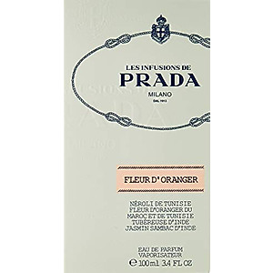 Prada Infusion De Fleur D'oranger Eau De Parfum Spray 3.4 Oz/ 100 Ml for Women By 3.4 Fl Oz, multi (PRAD23)