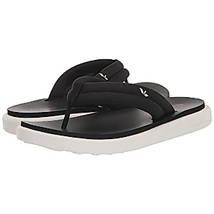 Koolaburra by UGG Women's Alane FLIP Flop, Black, 9