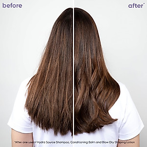 Biolage Hydrasource Salon Shampoo | Hydrates & Moisturizes Dry Hair | Helps Repair Split Ends | Paraben-Free | For Dry Hair | Weightless, Soft Finish | Vegan | Cruelty Free | 33.8 Fl. Oz