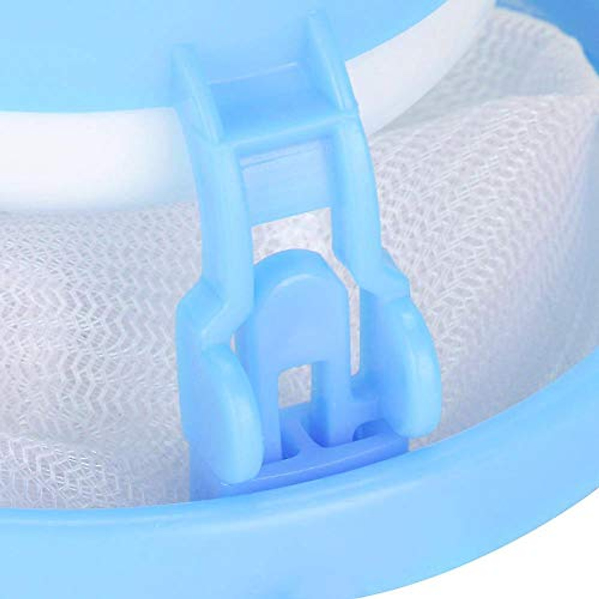 Floating Lint Mesh Bag Pet Hair Collector Laundry Filter Bag for Washing Machine Washer Lint Catcher,Hair Filter Net Pouch(Blue)