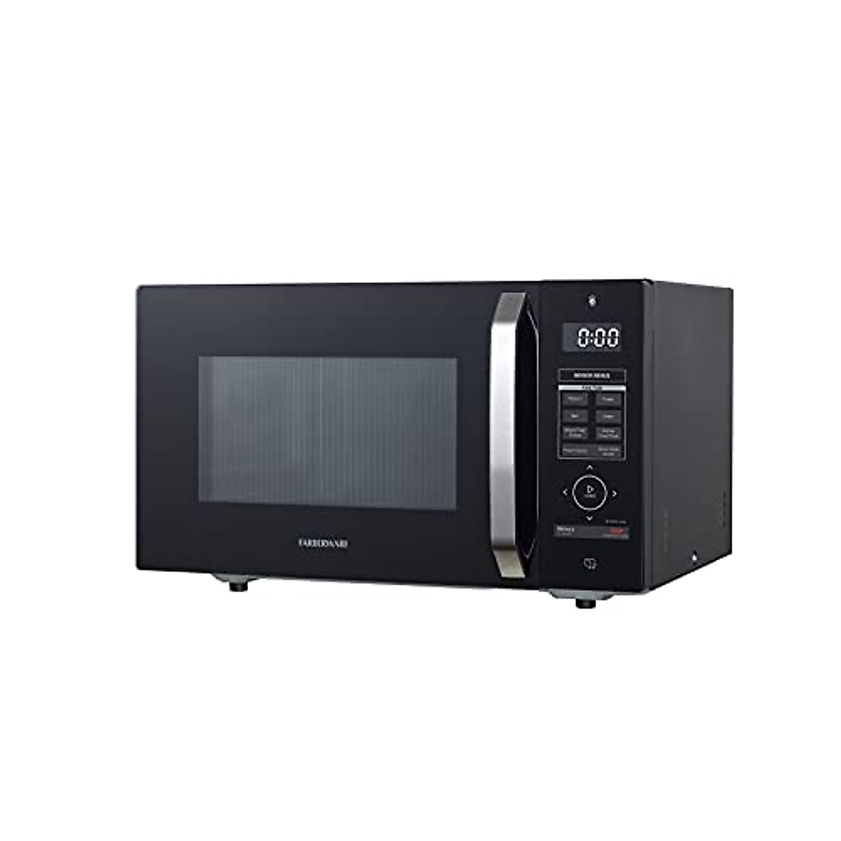 Farberware FM11VABK 1.1 Cu. Ft. Smart Voice Activated Microwave, Black