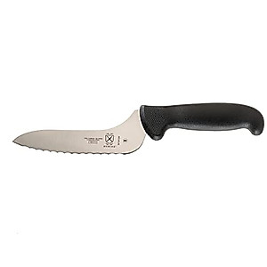 Mercer Culinary M18134BK Bread Knife, 6-Inch, Millennia Black