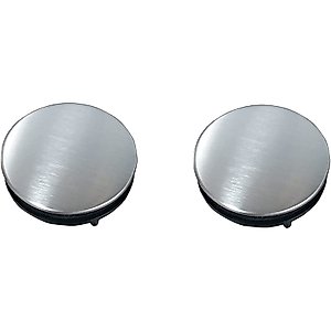 2 Pack Kitchen Sink Faucet Hole Cover Faucet Hole Cover Stainless Steel (Dia 1.22 to 1.57 Inch, Short)