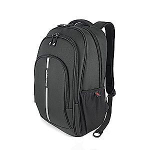 Mobile Edge Commuter Laptop Backpack for Men and Women, 16 Inch Computer Bag for Travel, Work, Commuting, with USB Charging Port, Lightweight, Black