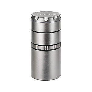 TIRIRS 2" Aluminium Grinder with Large Capacity Storage Container, Best Gift. (2)
