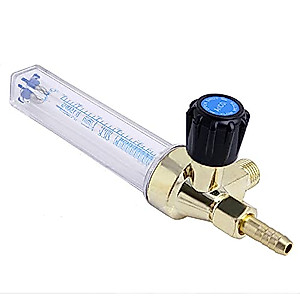 1Pc 0-25 L/Min Oxygen Flow Meter with Control Valve for Oxygen Air Gas