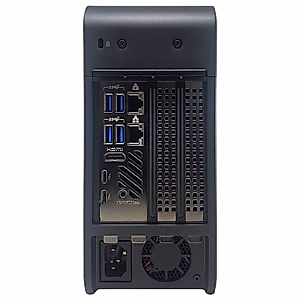 Intel NUC 9 NUC9i7QNX Ghost Canyon Gaming Mini PC - 9th Gen Core i7-9750H up to 4.50 GHz CPU, 32GB RAM, 4TB (2 x 2TB) NVMe SSD, UHD Graphics 630, Thunderbolt 3, Wi-Fi 6, Windows 10 Pro, Black