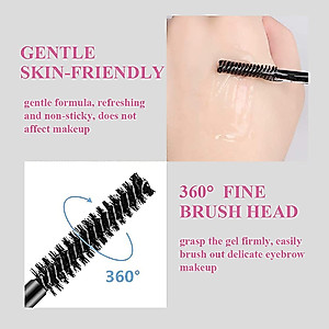 Eyebrow Stencil & Eyebrow Setting Gel, 30 Eyebrow Shaper Kit, Reusable Eyebrow Template With Strap, Waterproof Eyebrow Repair Liquid, Brows Styling Brow Fix Gel Beauty Makeup