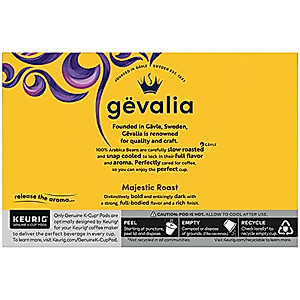 Gevalia Majestic Roast K-Cup Coffee Pods (12 Count)