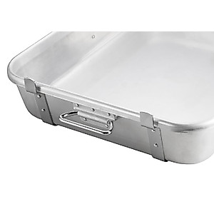 Winware Aluminum Roast Pan 18 Inch x 24 Inch x 4-1/2 Inch with Lugs