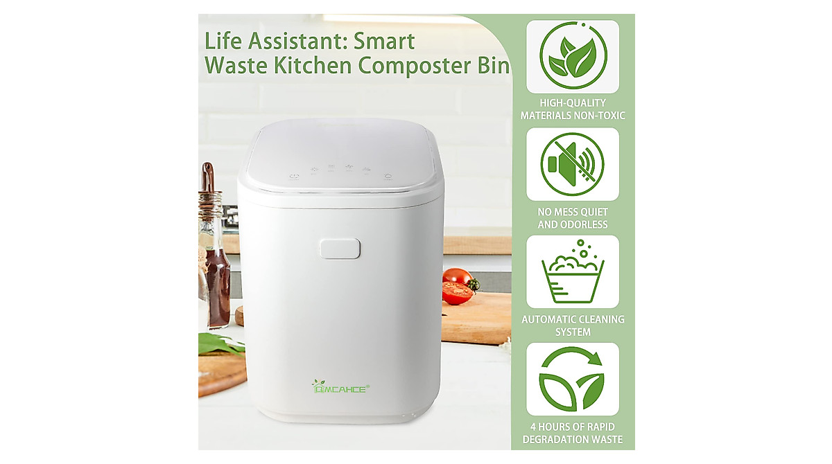 QMCAHCE Smart Compost Bin – Efficient & Odorless Recycling