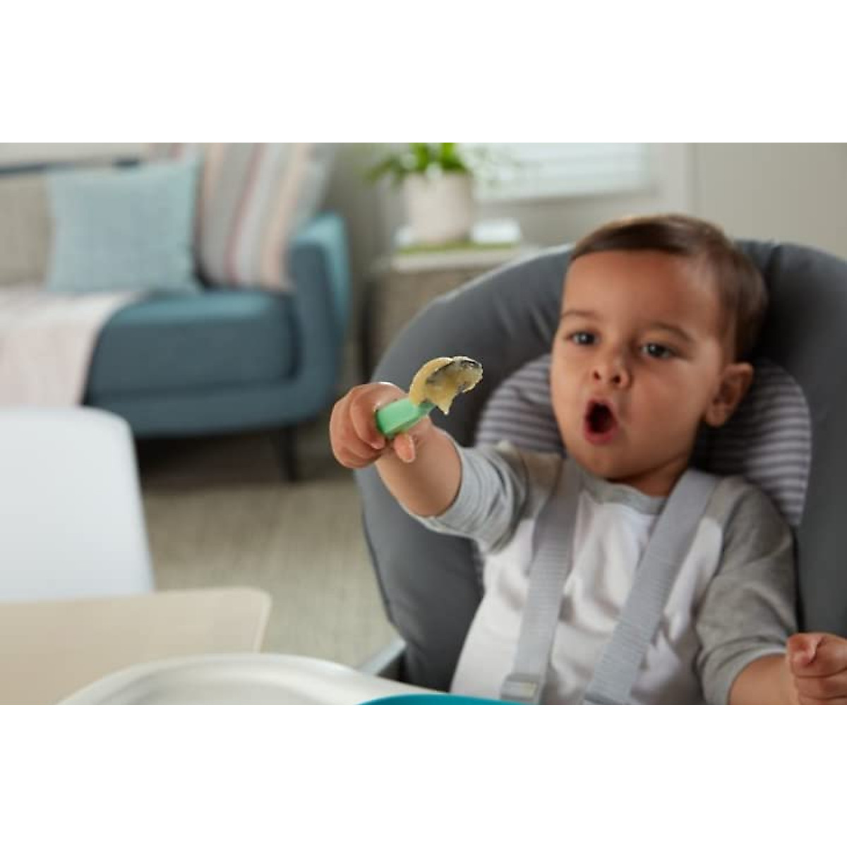 Gerber Nuk Stainless Steel Tip Kiddy Cutlery Set,(Purple)