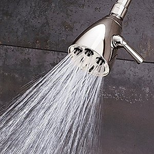 Speakman S-2252-PN-E2 Signature Brass Icon Anystream Adjustable Shower Head, Polished Nickel