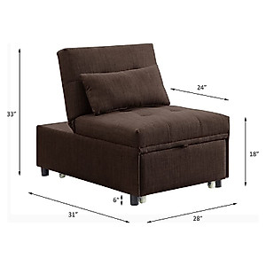 Acme Furniture Upholstered Sofas, Brown