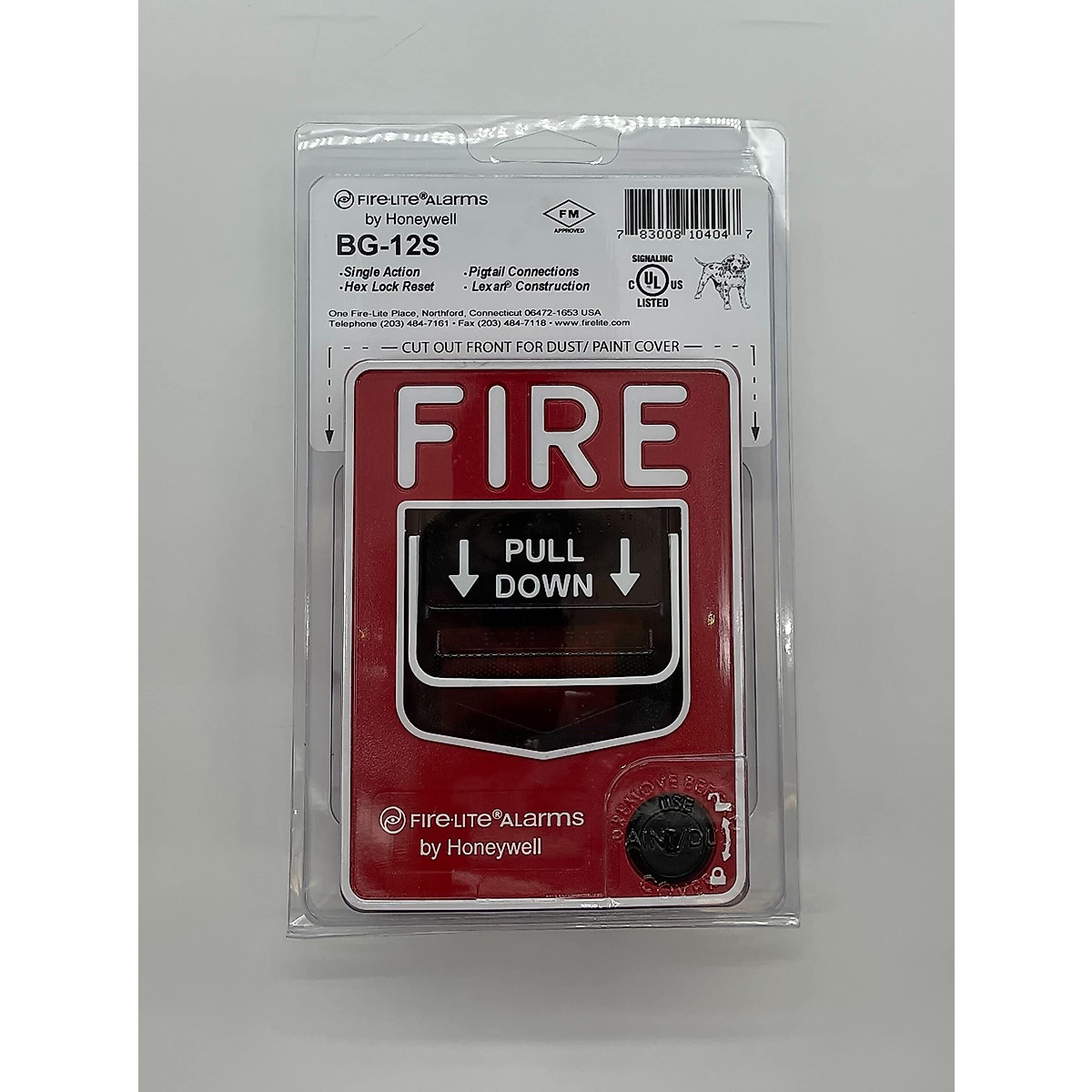 Honeywell FireLite BG-12 Dual Action Pull Station