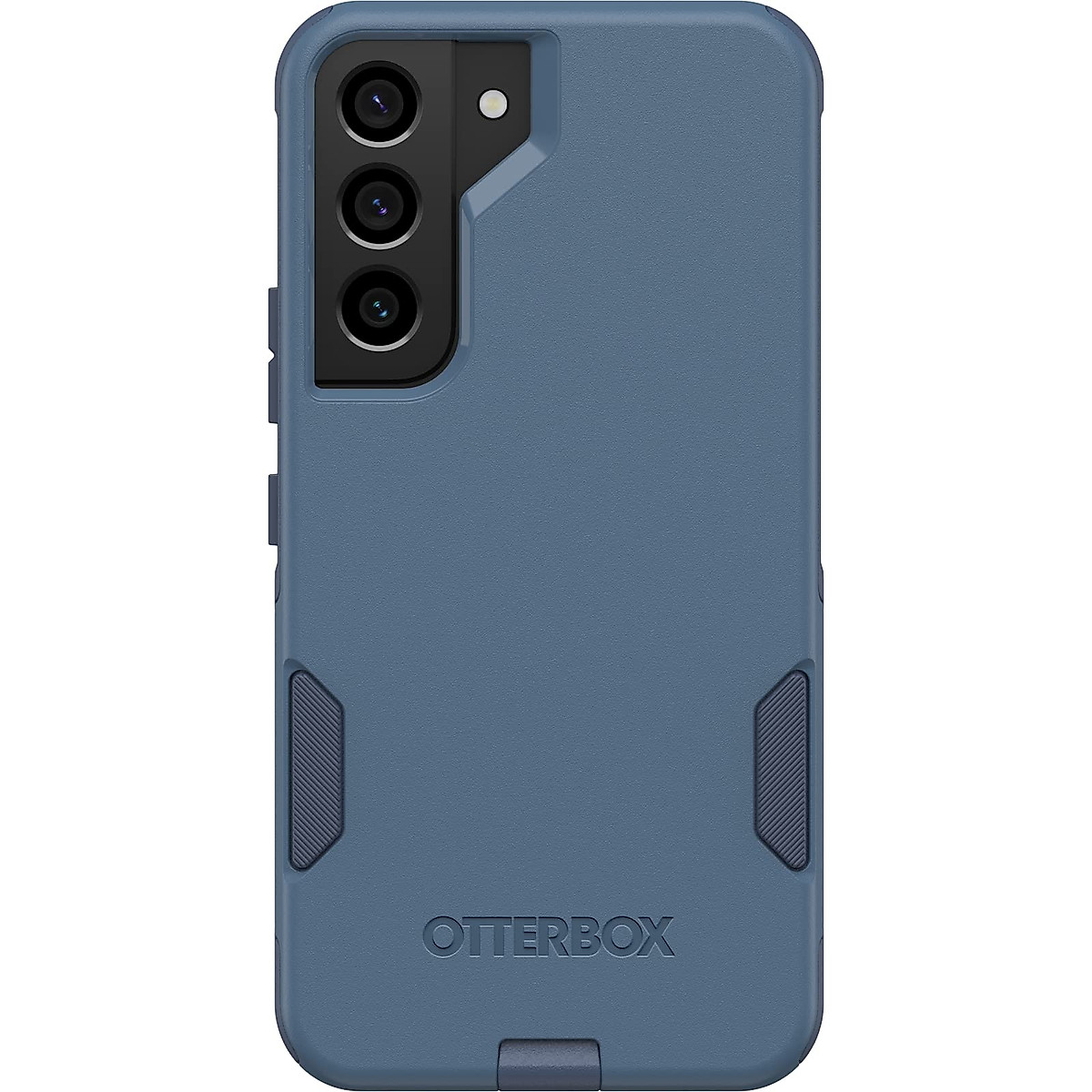 OtterBox Galaxy S22 Commuter Series Case - Rock Skip Way, Slim & Tough, Pocket-Friendly, with Port Protection Blue