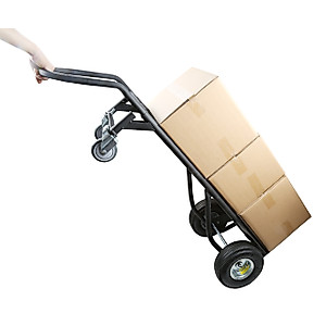 Pack-N-Roll 83-294-917 2-In-1 Hand Truck Dolly , Black