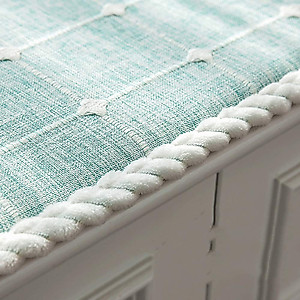 CClz Modern Window Bench Mat,Cotton Bay Window Seat Cushions Pads Food,Not-Slip Balcony Window Sill Mat,Elastic Sponge Tatami Seat Pad A 60x180cm(24x71inch)