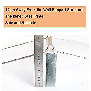 Rope Ladder,Home Safety Ladder Fire Escape Rope Ladder,Home Safety Ladder Emergency Fire Escape Ladder,Aluminum Alloy Wire Rope