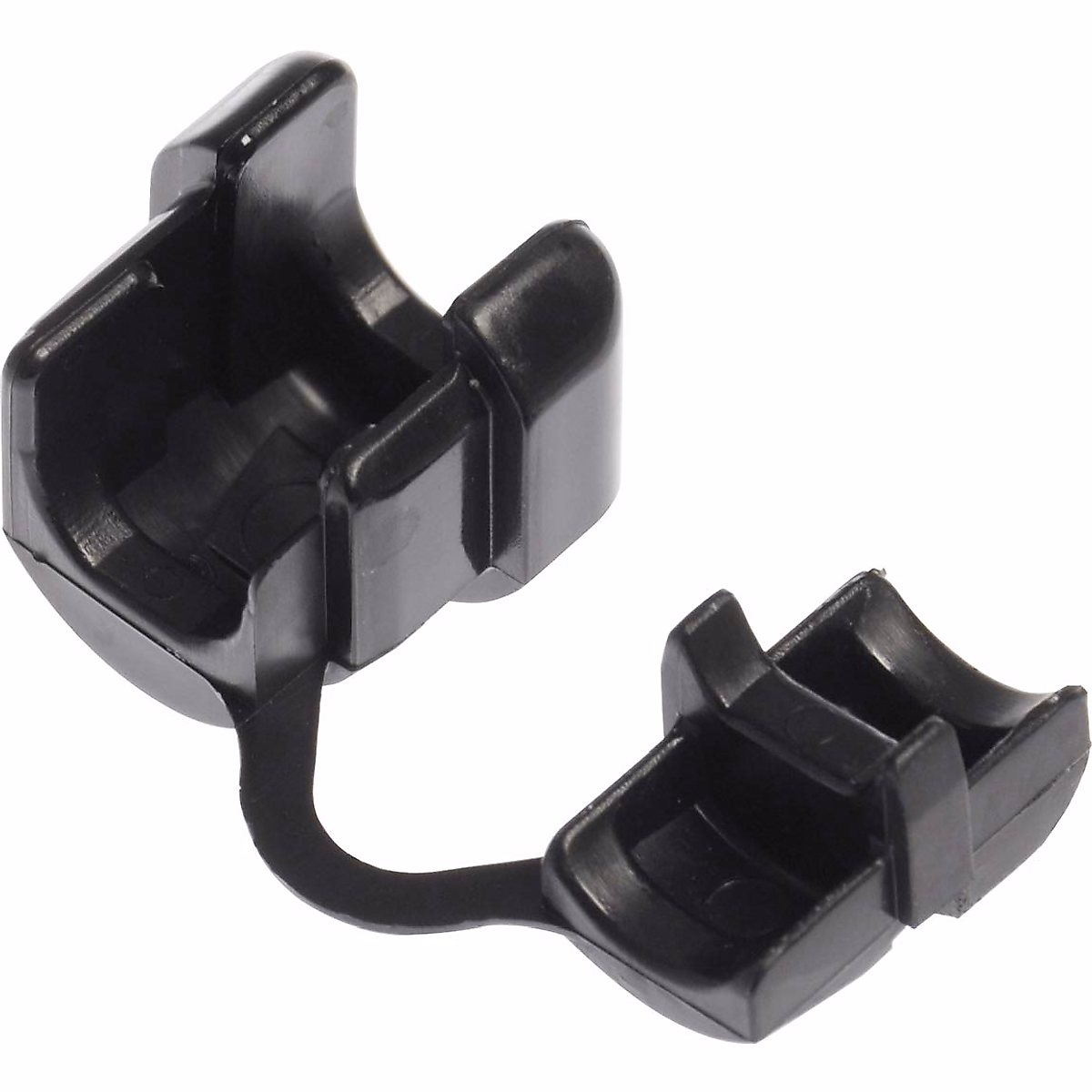 The Hillman Group 58244 0.750 Diameter Round Strain Relief Bushing, 5-Pack , Black