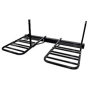 Quick Products QP-RBM4R RV Bumper-Mounted 4-Bike Rack,Black