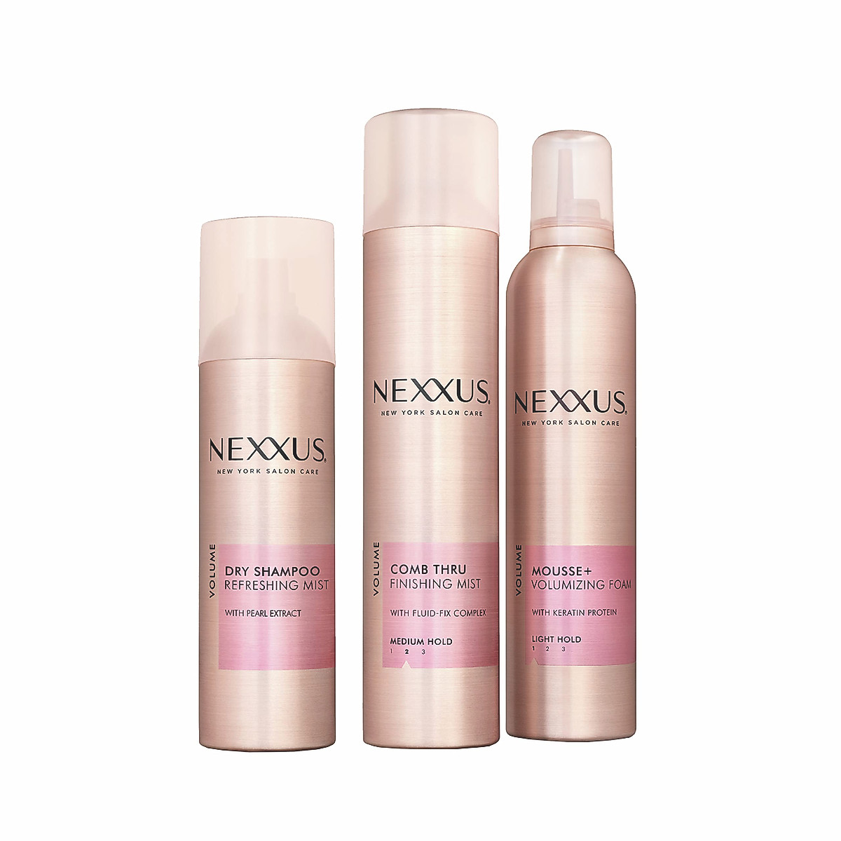 Nexxus Mousse Plus Volumizing Foam, for Volume, 10.6 oz