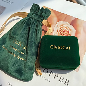 CivetCat Three Stone Moissanite Engagement Rings for Women 5cttw Moissanite Aquamarine Wedding Anniversary Ring Center 3.0 ct with Side 1.0 ct DEF color VVS Certified Moissanite Diamond Platinum