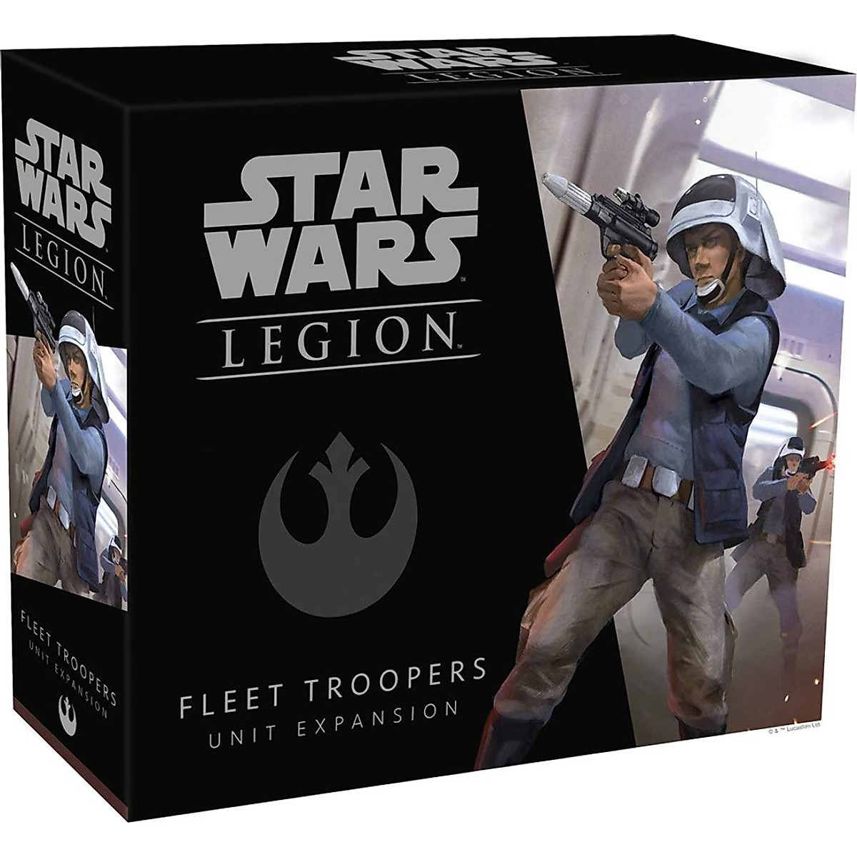Star Wars: Legion Fleet Troopers UNIT EXPANSION - Elite Soldiers for A Rebel Arsenal! Tabletop Miniatures Strategy Game for Kids & Adults, Ages 14+, 2 Players, 3 Hr Playtime, Made by Atomic Mass Games