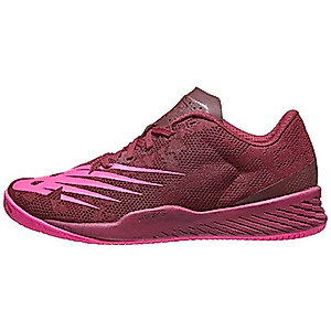 New Balance Women's 896 V3 Hard Court Tennis Shoe, Peony/Vivid Coral, 5.5 W US