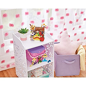 Aquabeads Disney Princess Creation Cube, Complete Arts & Crafts Bead Kit for Children - Over 2,500 Beads & Display Stand The Create Belle, Ariel, Tiana, Rapunzel and More