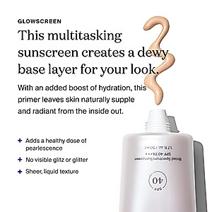 Supergoop! SPF Bestsellers Starter Kit - Reef-Friendly, Broad Spectrum Sunscreen for Face & Body - Includes Play Everyday Lotion SPF 50, Unseen Sunscreen, Glowscreen SPF 40 & Reusable Pouch