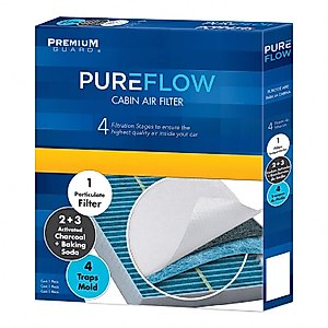 Pureflow Cabin Air Filter PC8214X|Fits 2022-21 Ford F-600 Super Duty,2022-20 F-600 Super Duty,2022-20 F-450 Super Duty,2022-17 F-450 Super Duty