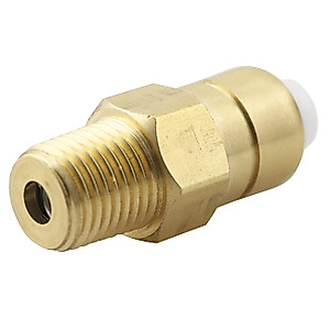LQ Industrial Pressure Washer Thermal Relief Valve Kit 1/4 NPT Thermal Relief Valve for Power Washer, Pressure Washer Pump