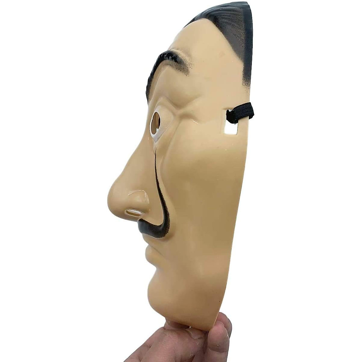 AMARONE Money robbery mask salvador Dali MaskCosplay halloween mask Realistic Movie Prop Face Mask… 2pack