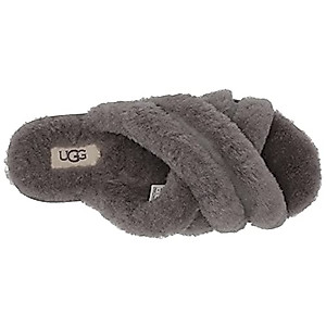 UGG Women's SCUFFITA Slipper, Charcoal, 9