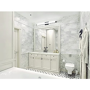 Lithonia Lighting FMVCCL 24IN MVOLT 30K 90CRI BN M6 2 ft. Brushed Nickel Contemporary Cylinder Vanity LED 3000K Fixture