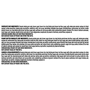 Quaker Chewy Lower Sugar Granola Bars, 3 Flavor Variety Pack, 58 Count (Pack of 1)