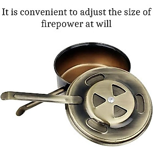 Round Chafing Dish Set for Wedding Banquets Party, Stainless Steel Chafing Buffet Server Warming Tray, with Food Pan, Frame, Lid and Fuel Holder (Color : Red Copper, Size : 28cm)