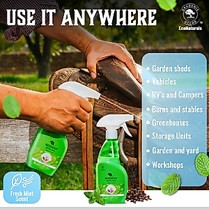 All Natural Peppermint Oil Spray, Non-Toxic Rat Repellent to Repel Mice and Rats, Rodent Repellent Spray - 8oz Ready to Use