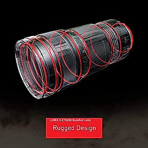 Panasonic LUMIX S5 Full Frame Mirrorless Camera (DC-S5BODY) and LUMIX S PRO 70-200mm F2.8 Telephoto Lens (S-E70200)