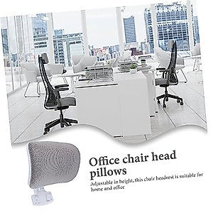 Cabilock Office Chair Headrest Office Chair Support Cushion Office Chair Neck Cushion Desk Chair Headrest Attachment Work Computer Chair Headrest Swivel Chair Headrest Attachable Plastic