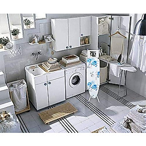 YEQIN Ironing Board, Opensize 4-Leg Table 35.4" L x 12''W for Ironing Clothes Tabletop Ironing Board, Adjustable Height.