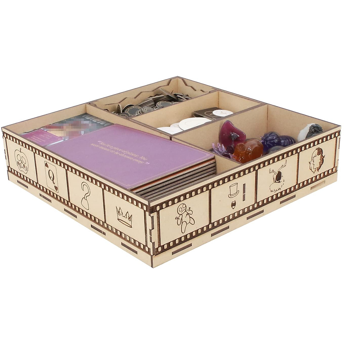 The Broken Token Game Organizer Compatible with Villainous