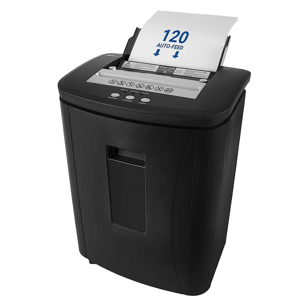 Royal Sovereign 120 Sheet Auto-Feed, Cross-Cut Shredder (RAF-25P), 20.9" x 14.2" x 10"